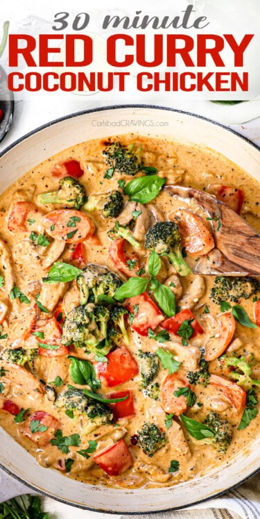 Thai Red Curry Recipe - Carlsbad Cravings