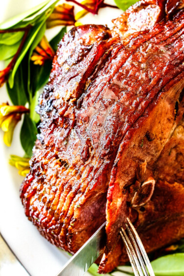 Brown Sugar Glaze For Ham - Carlsbad Cravings