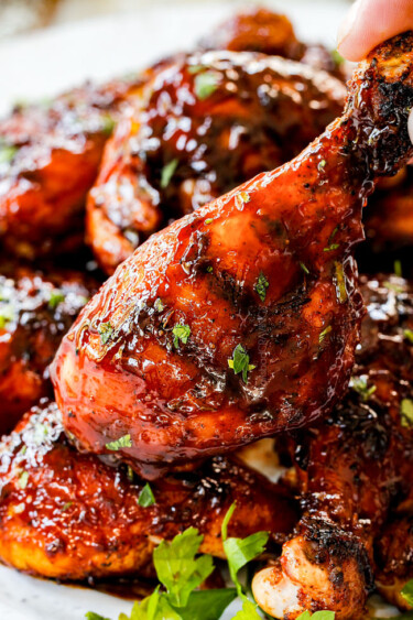 BBQ Grilled Chicken with Homemade BBQ Sauce - Carlsbad Cravings