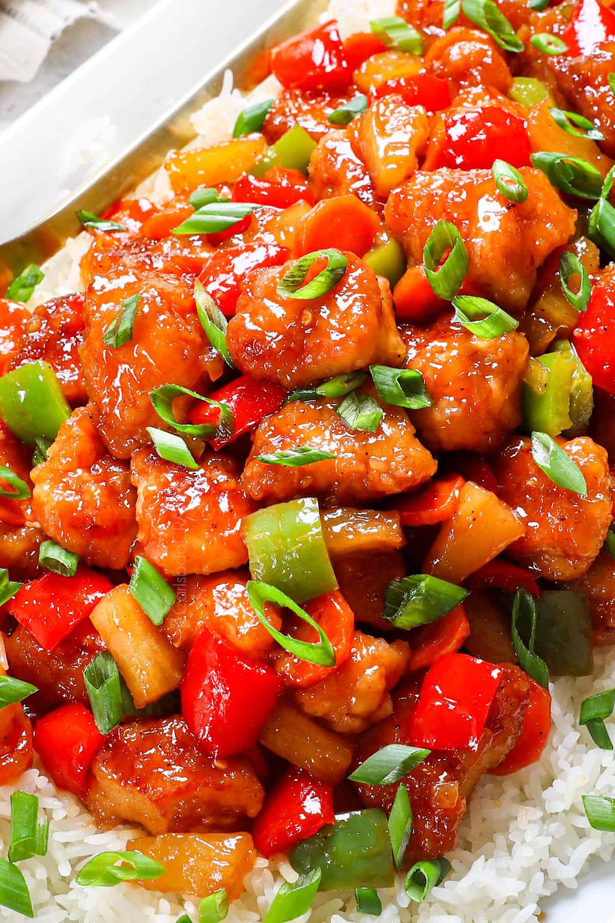 Baked Sweet And Sour Chicken Living On Cloud Nine: BAKED SWEET AND
