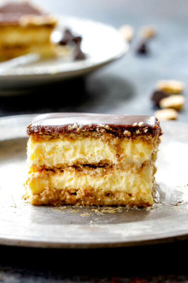 Chocolate Eclair Cake Recipe (No Cool Whip!) - Carlsbad Cravings