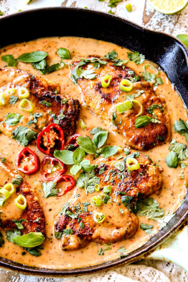 Creamy Coconut Chicken - Carlsbad Cravings