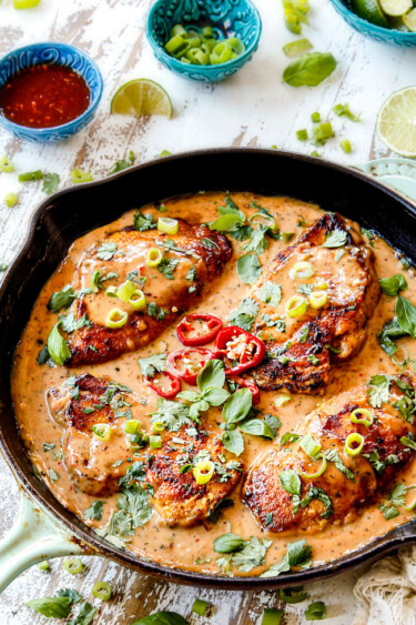 Creamy Coconut Chicken - Carlsbad Cravings