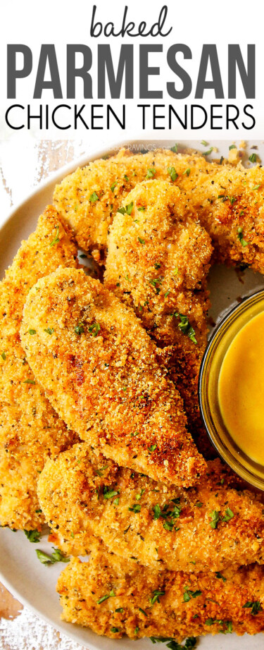 CRIPSY Baked Parmesan Crusted Chicken (make ahead + how to freeze)