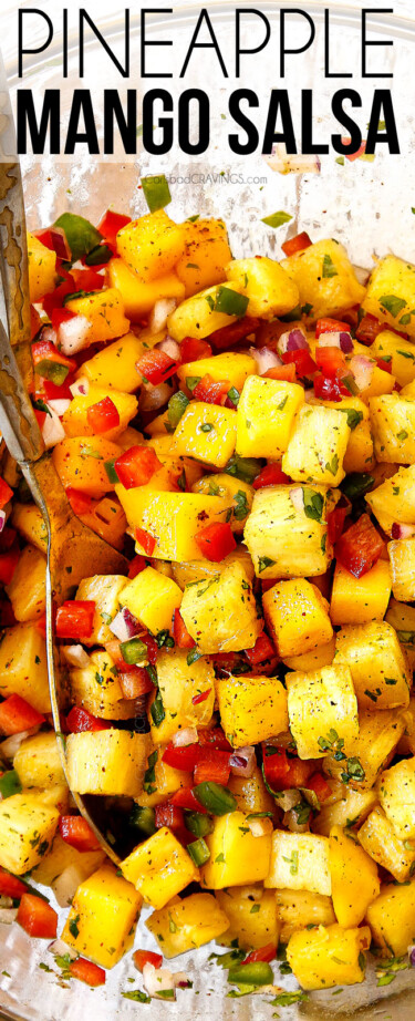 Pineapple Cilantro Salsa - Carlsbad Cravings