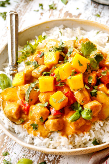 Mango Chicken Curry (how to customize, make ahead, freeze)