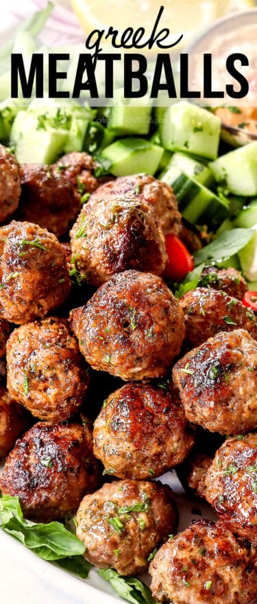Greek Meatballs Recipe (Keftedes) - Carlsbad Cravings