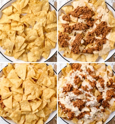 Loaded Ground Beef Nachos - Carlsbad Cravings