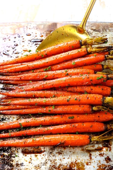 Baked Carrots with Balsamic - Carlsbad Cravings