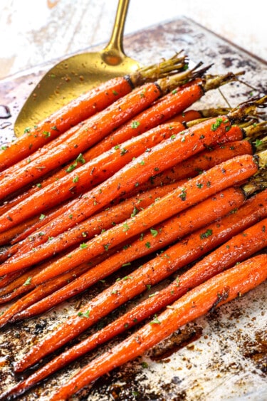 Baked Carrots with Balsamic - Carlsbad Cravings