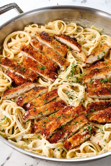Homemade Chicken Alfredo - Carlsbad Cravings