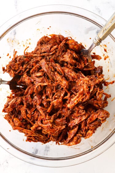 Chicken Birria Tacos with VIDEO! (Step by Step Photos)