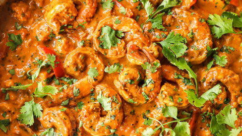 how to cook frozen shrimp curry