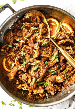 BEST Crispy Ginger Beef Recipe! (+Video & Make Ahead) - Carlsbad Cravings