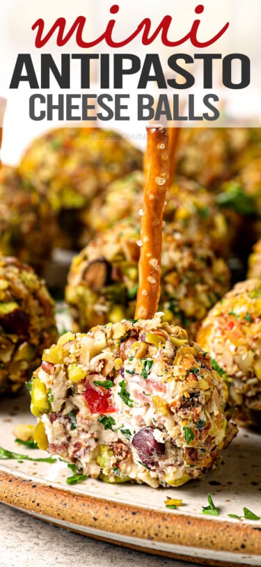 Mini Cheese Balls - Carlsbad Cravings