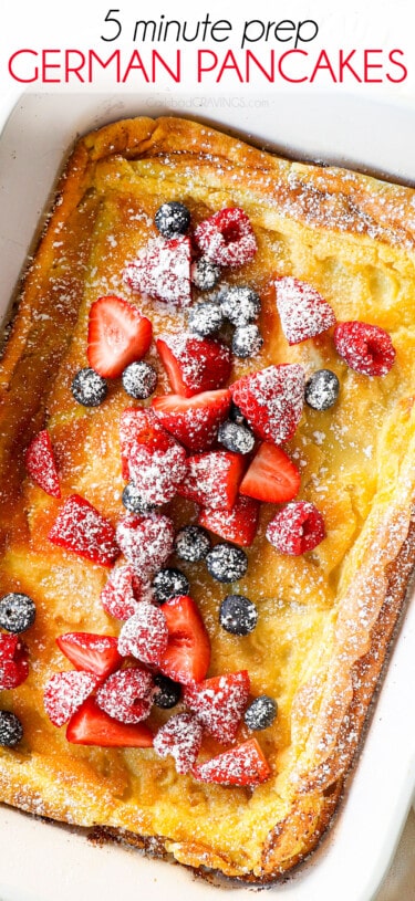 The Best German Pancake Recipe - Carlsbad Cravings