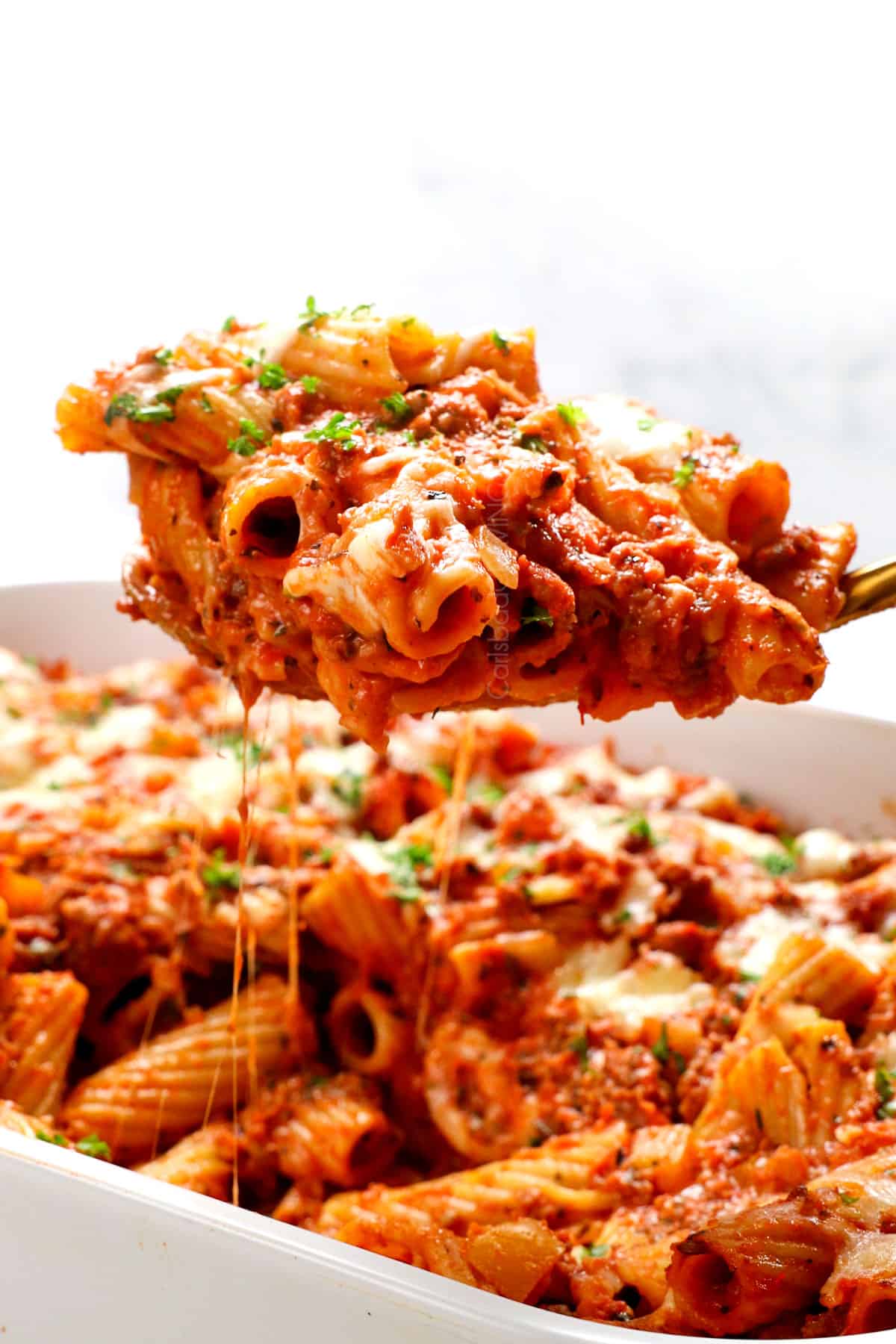 Baked Rigatoni In Pink Sauce Make Ahead Freezer Friendly Baked Rigatoni In Pink Sauce Make Ahead Freezer Friendly