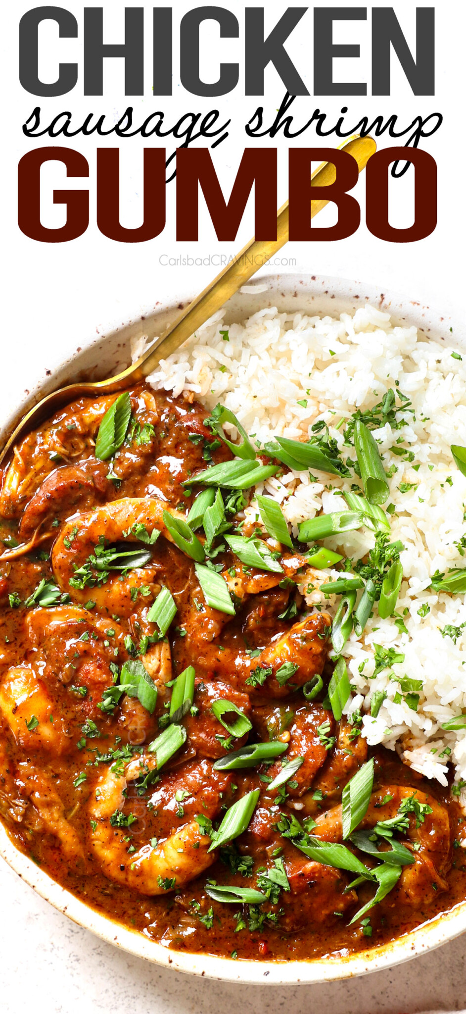 Chicken and Sausage Gumbo Recipe - Carlsbad Cravings