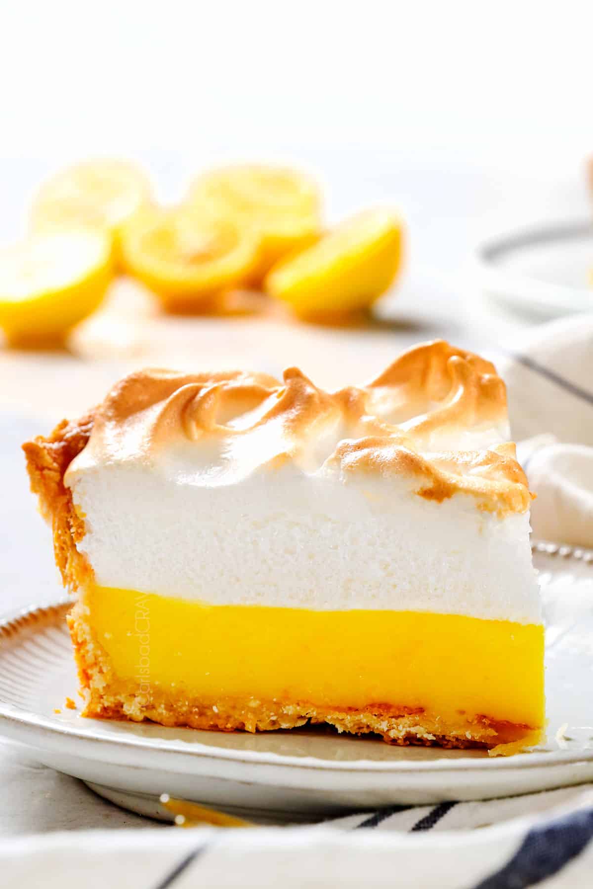 Lemon Meringue Pie Slice Lemon Meringue Pie Slice