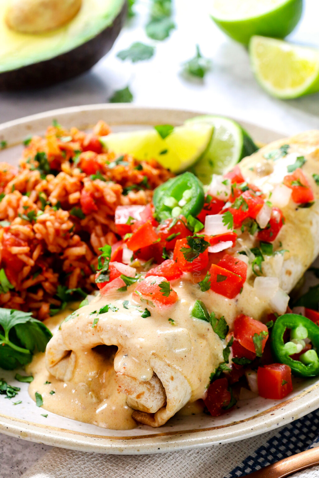 Beef Chimichangas (Baked or Air Fried) - Carlsbad Cravings