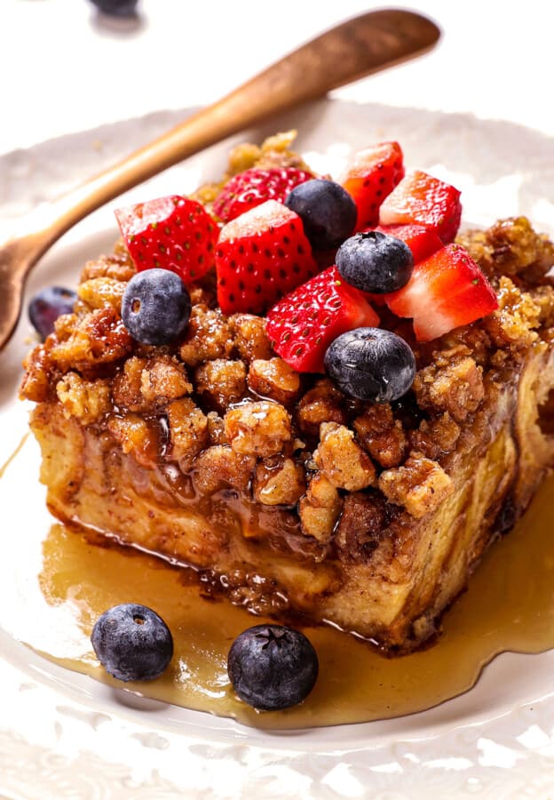 Stuffed French Toast with Strawberries - Carlsbad Cravings