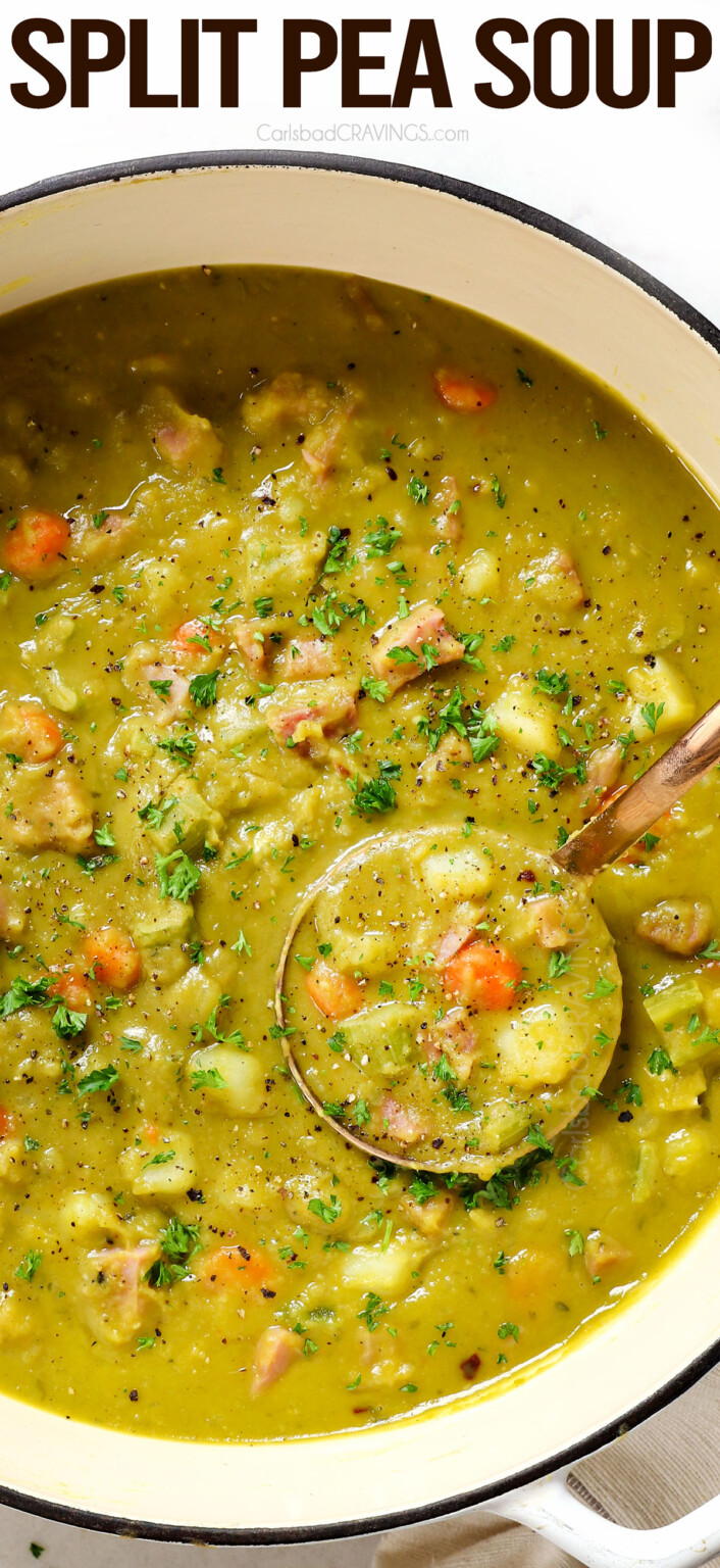 Best Split Pea Soup Recipe - Carlsbad Cravings