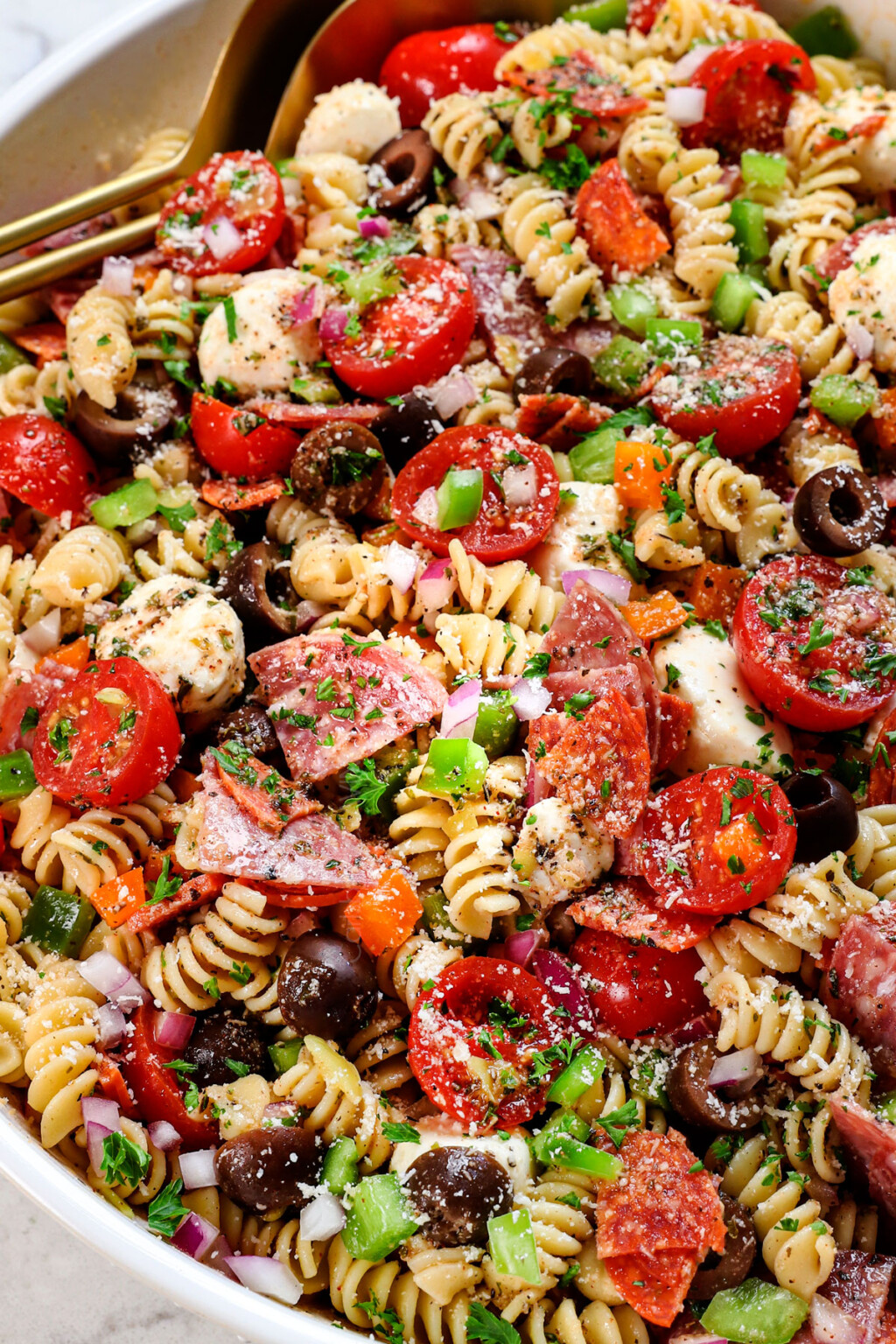Pasta Salad Recipe With Italian Dressing - Carlsbad Cravings