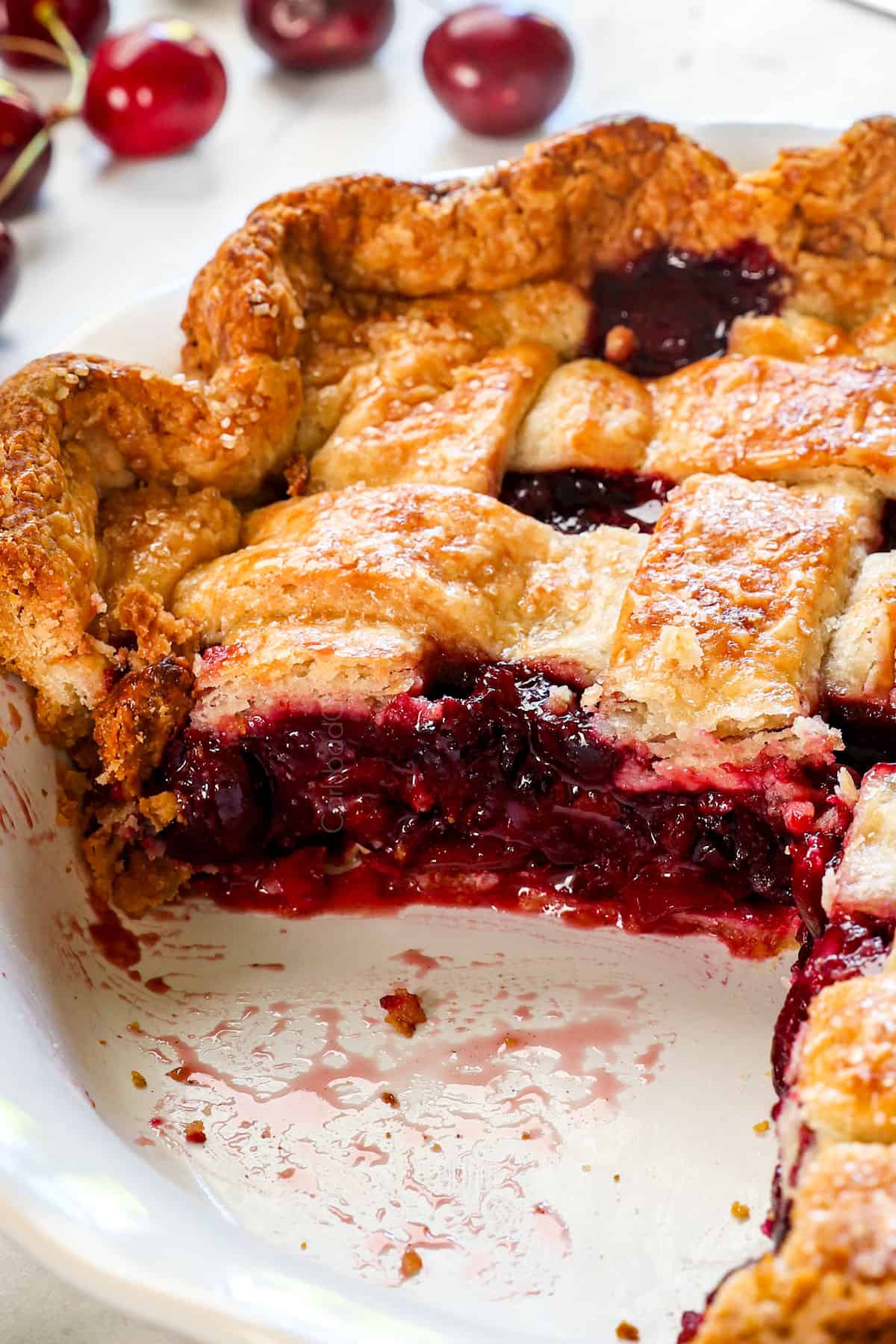 Homemade Cherry Pie - Carlsbad Cravings