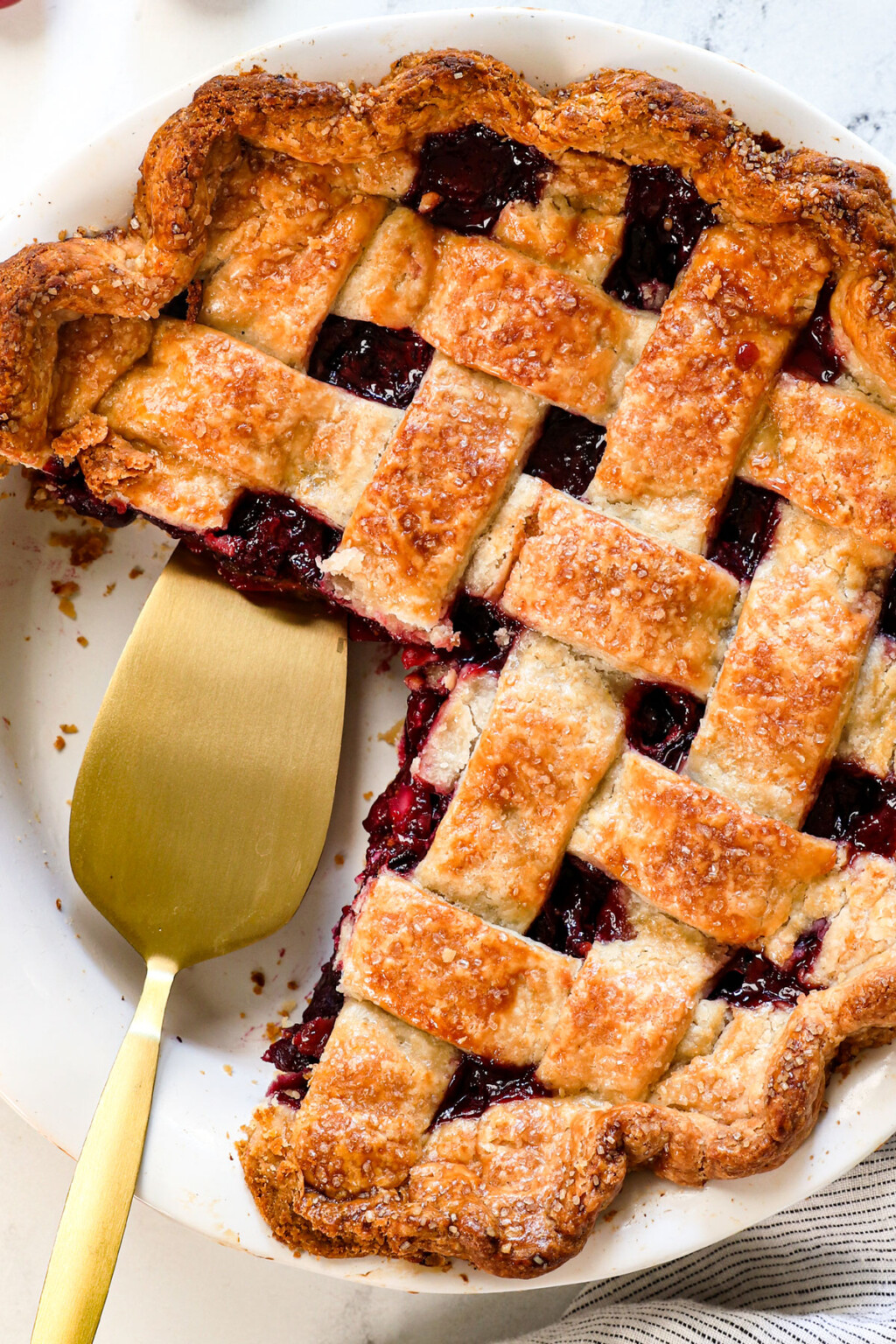 Homemade Cherry Pie - Carlsbad Cravings