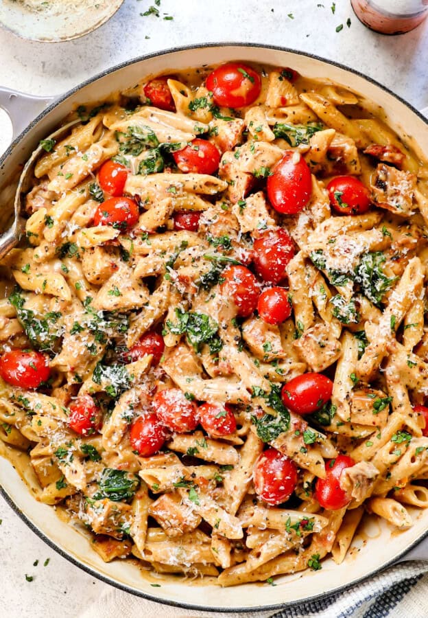 Chicken Caprese Salad (+ Avocado and Bacon) - Carlsbad Cravings