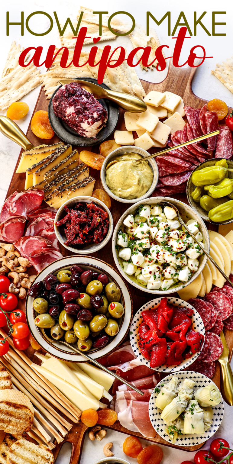 Antipasto Recipe - Carlsbad Cravings