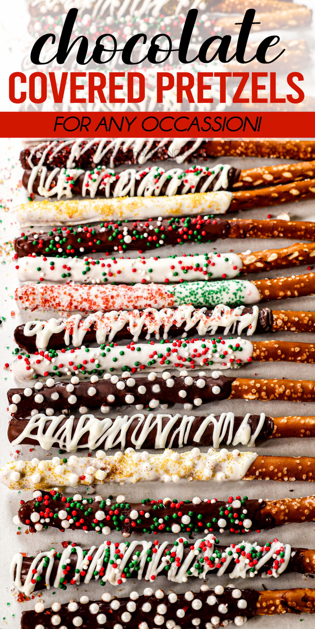 Chocolate Covered Pretzels Recipe - Carlsbad Cravings