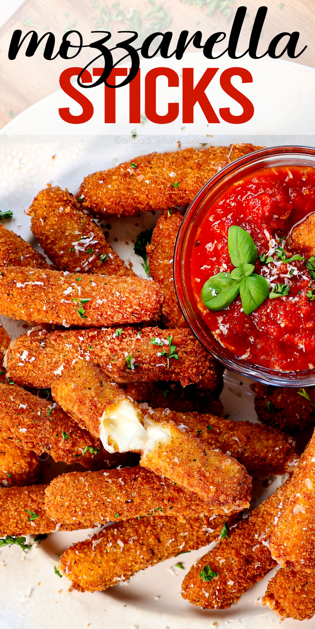 Homemade Mozzarella Stick Recipe - Carlsbad Cravings