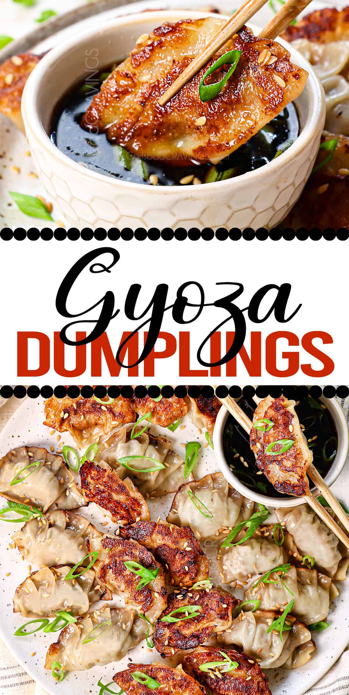 Goyza Dumplings - Carlsbad Cravings