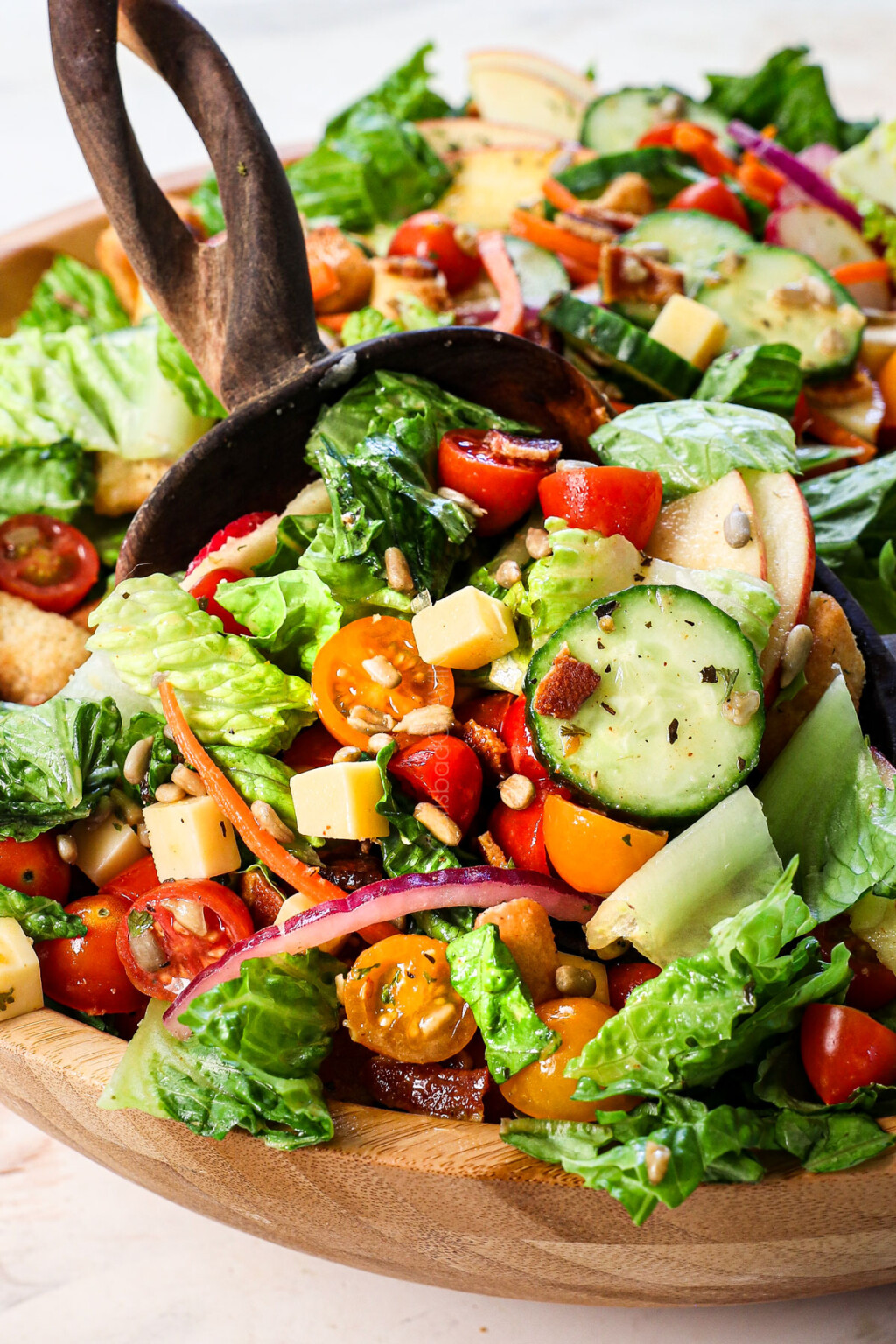Tossed Salad Recipe-Carlsbad Cravings