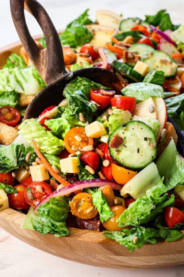 Tossed Salad Recipe-Carlsbad Cravings