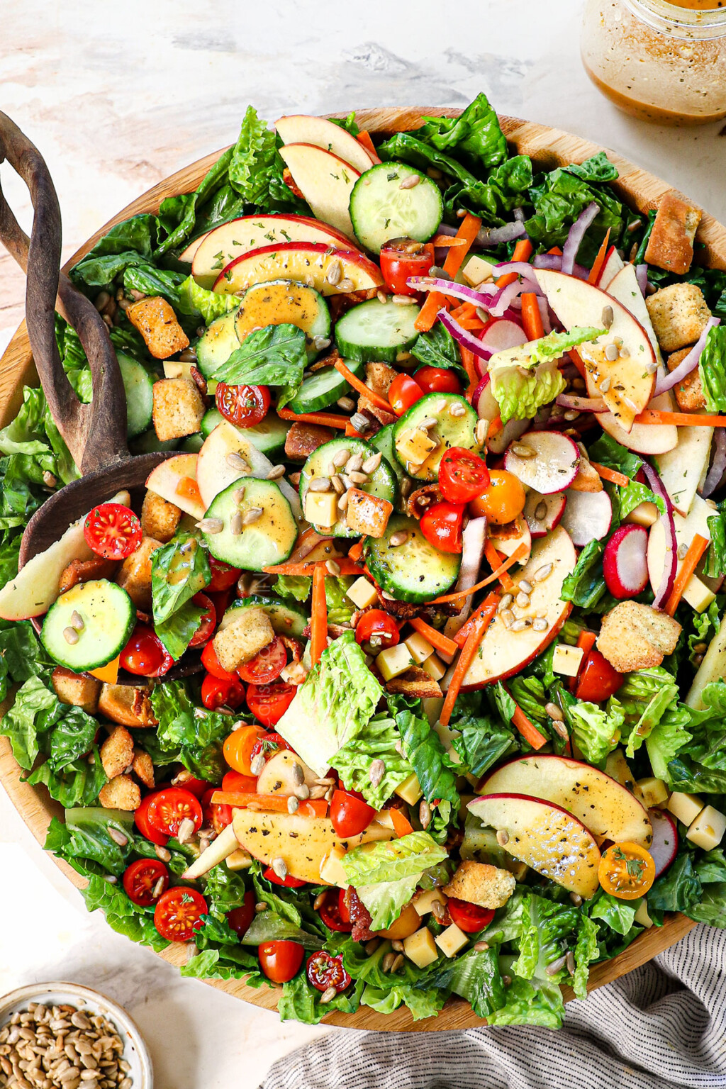 Tossed Salad Recipe-Carlsbad Cravings
