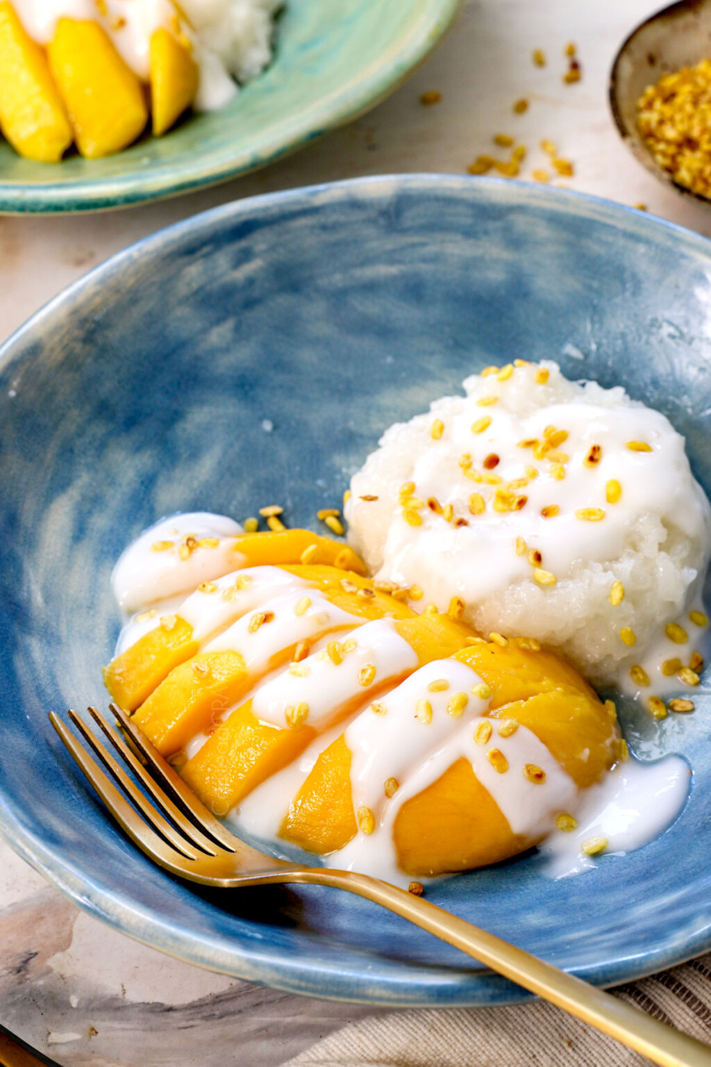 Sticky Rice with Mango - Carlsbad Cravings