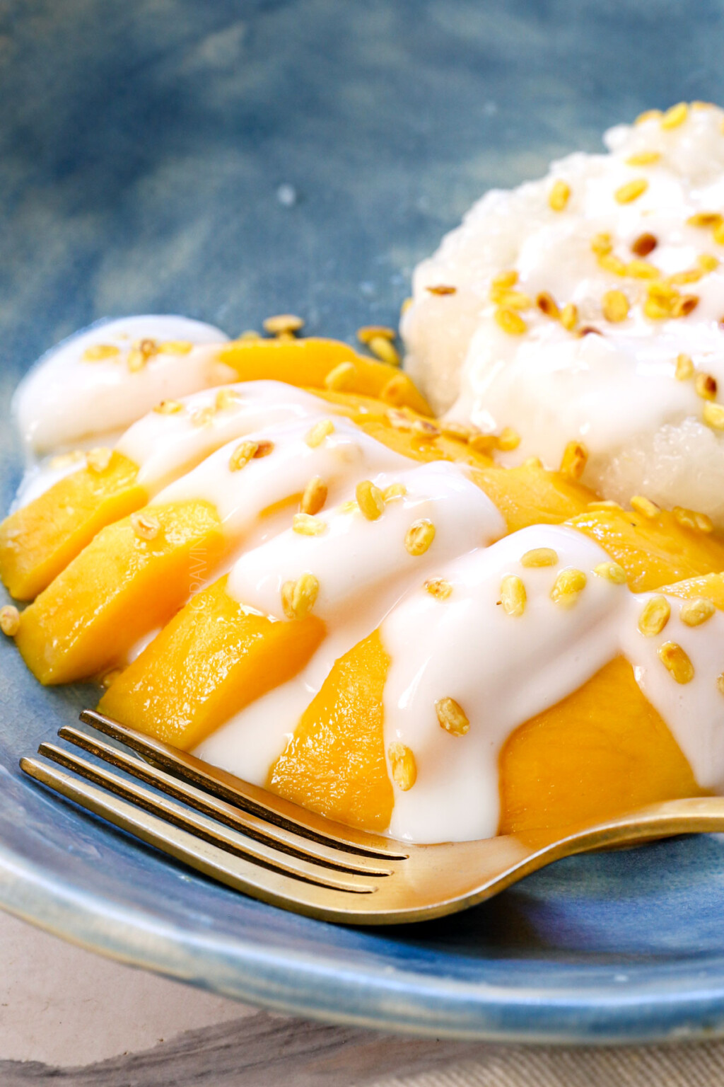 Sticky Rice with Mango - Carlsbad Cravings