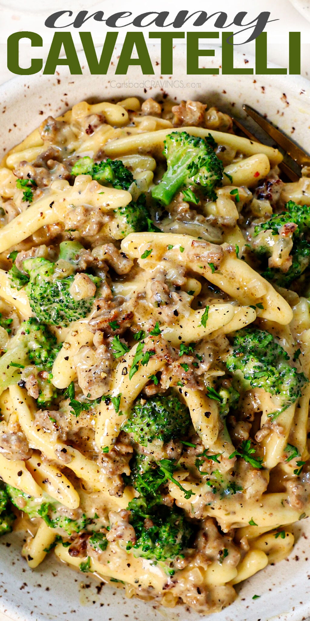 Cavatelli Pasta Recipe - Carlsbad Cravings