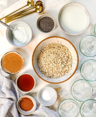 Basic Overnight Oats Recipe with Flavor Ideas - Carlsbad Cravings