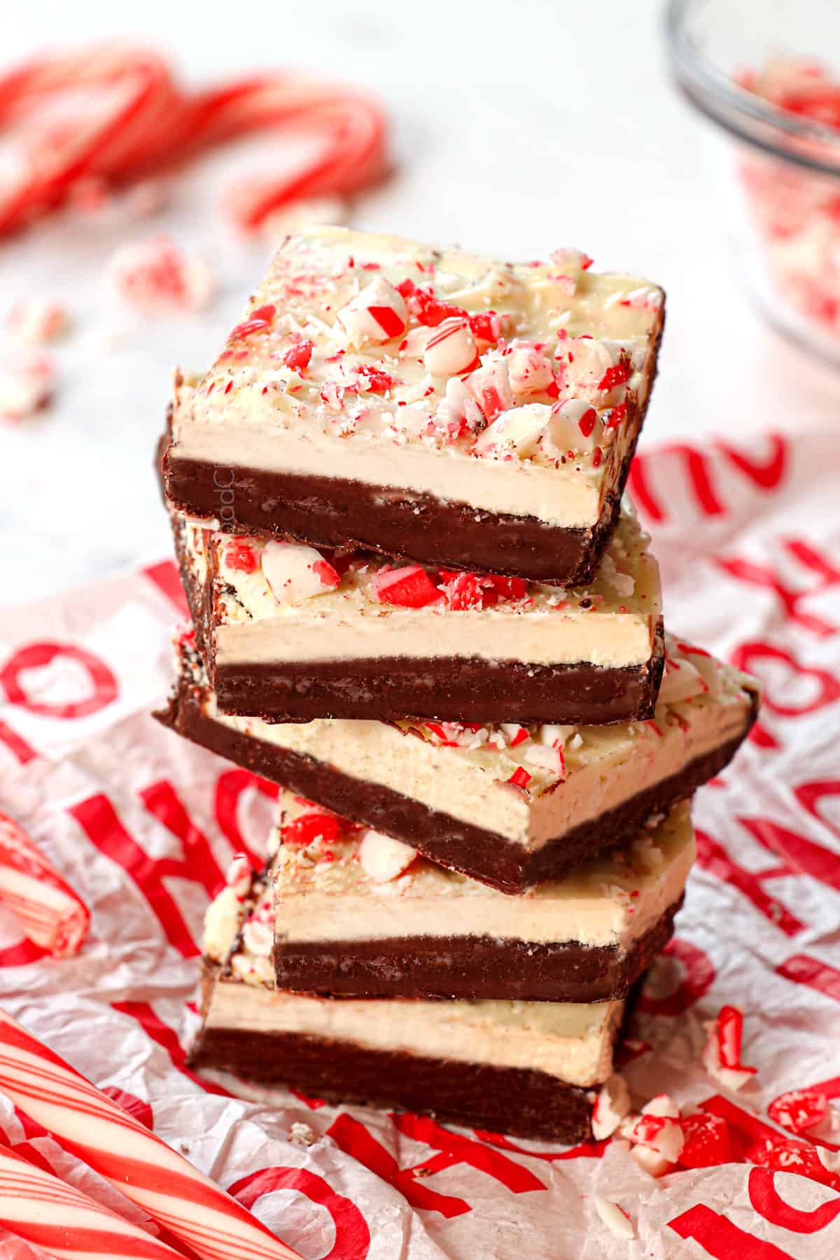 Homemade Peppermint Bark - Carlsbad Cravings