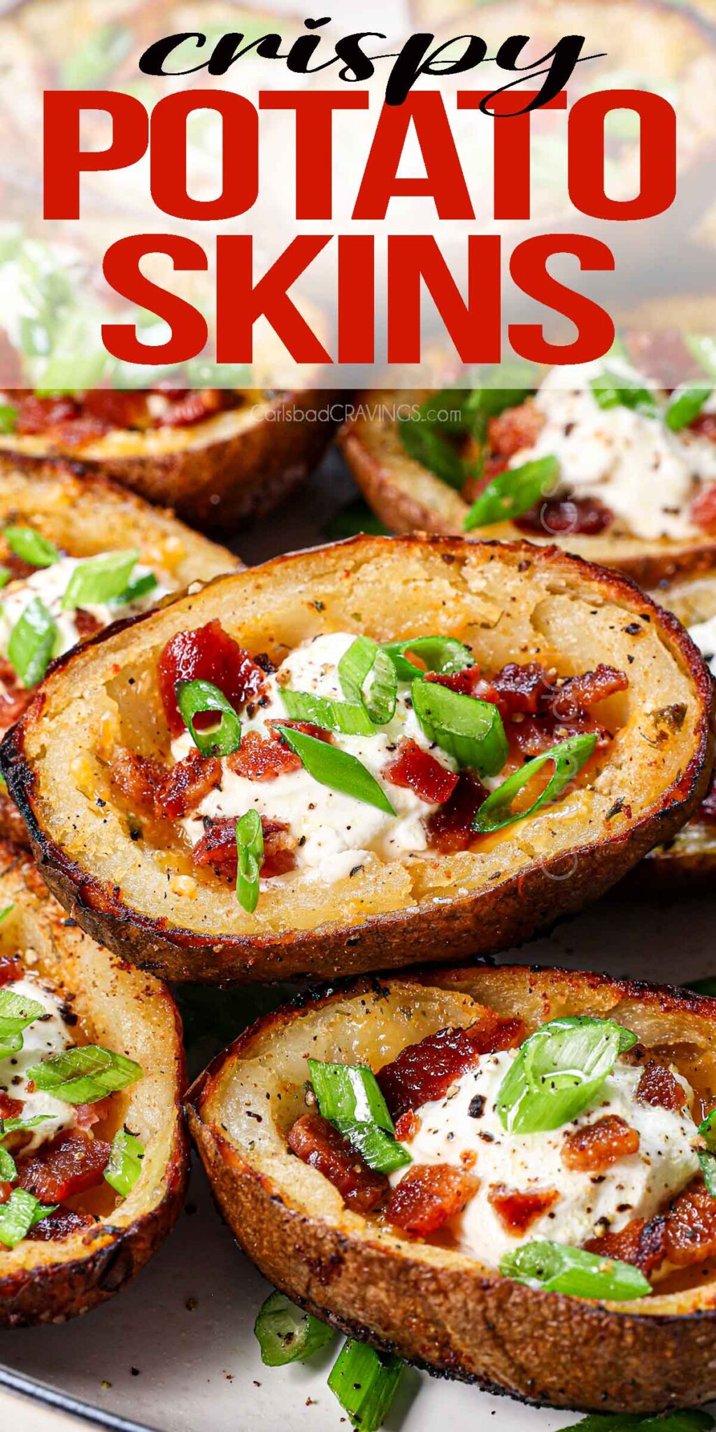 Potato Skins Recipe - Carlsbad Cravings