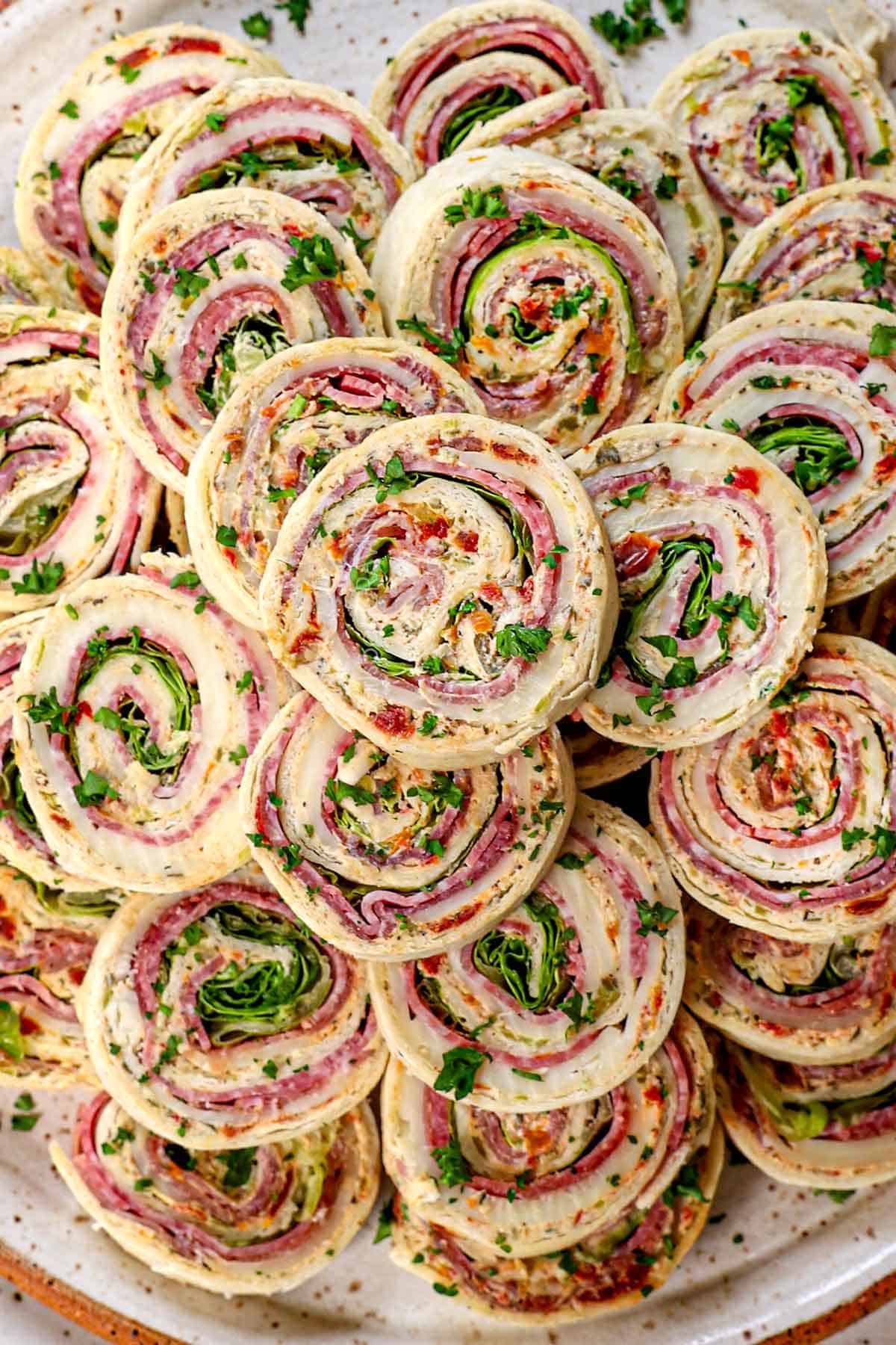 Pinwheel Sandwiches - Carlsbad Cravings