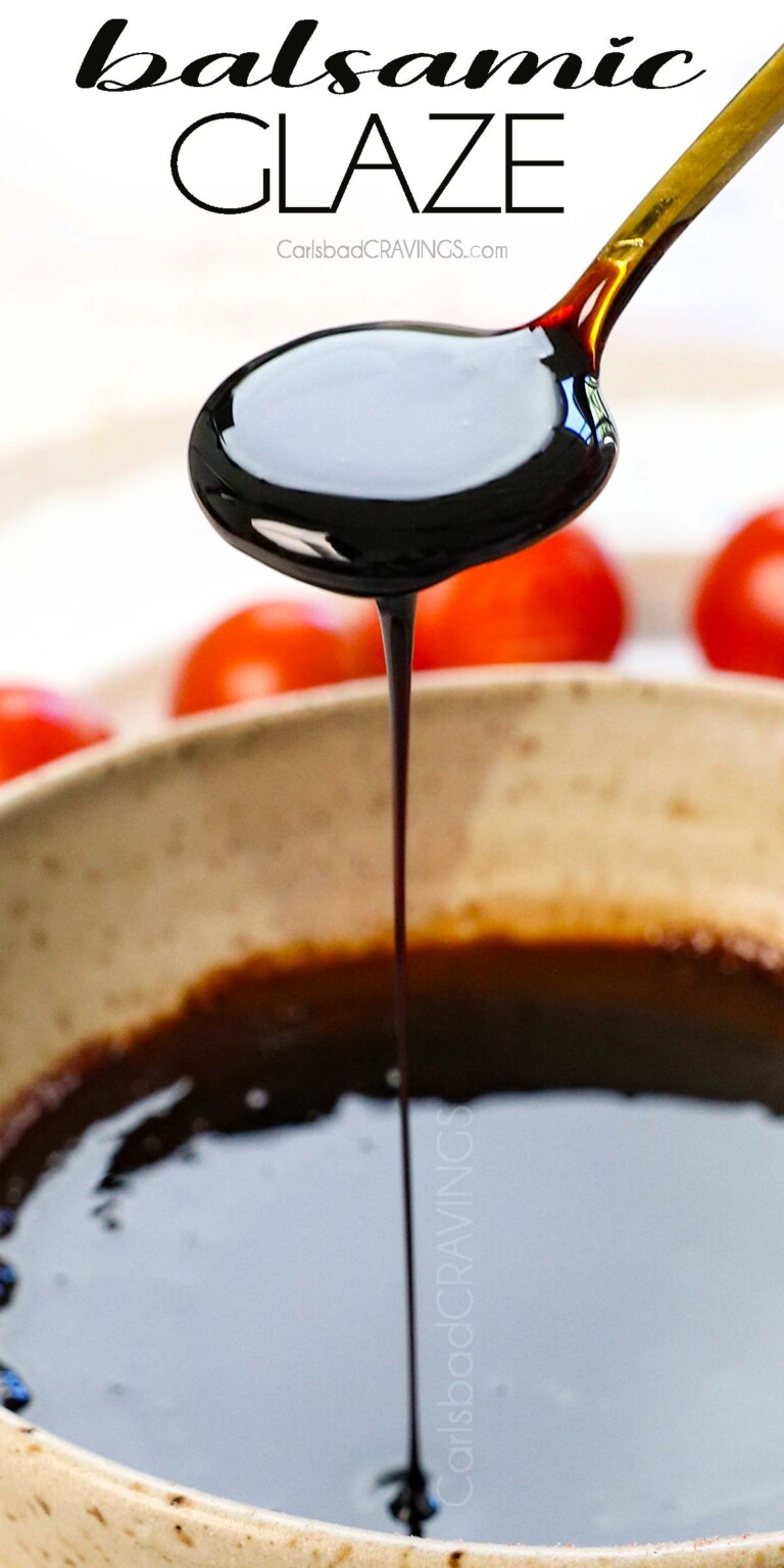 Balsamic Glaze Recipe - Carlsbad Cravings